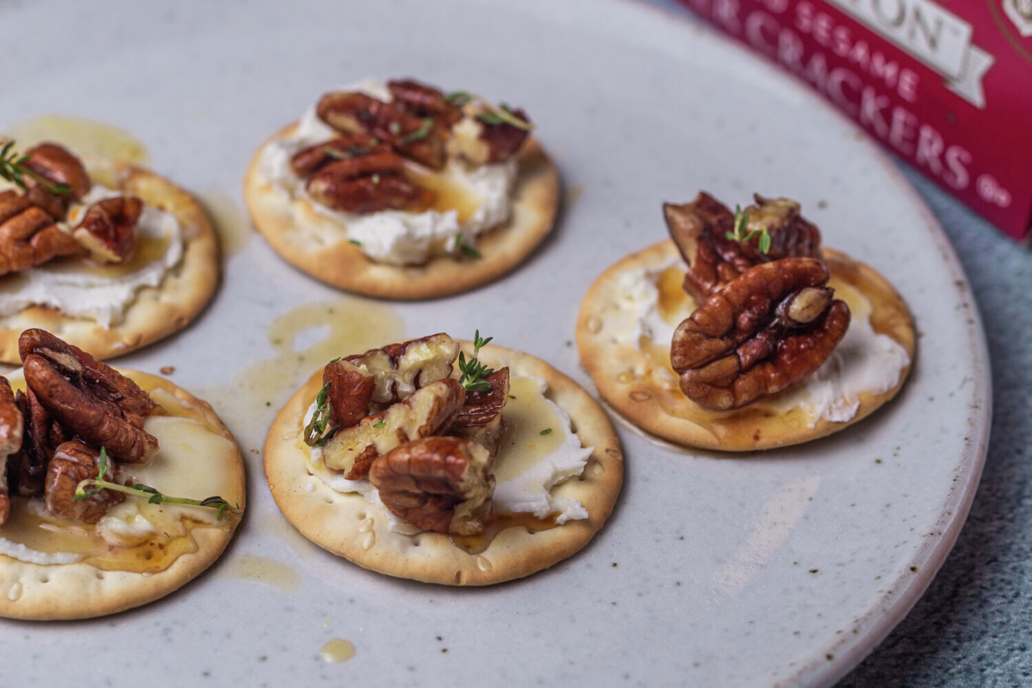 Maple Goat Cheese Cracker | Wellington Crackers